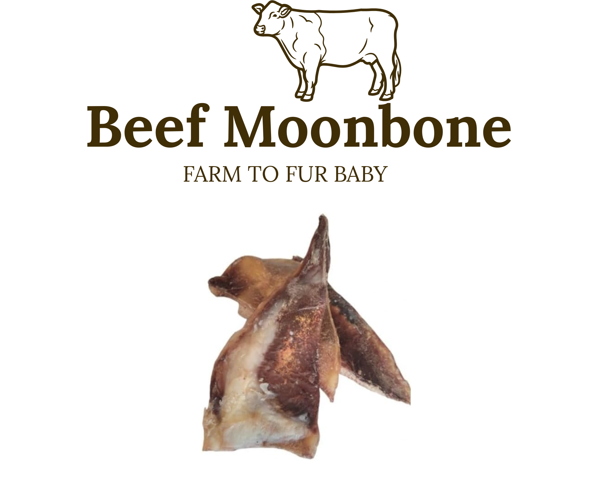 Beef Cartilage Moon Bone for Dogs | Natural Long-Lasting Chew – My Fur Baby